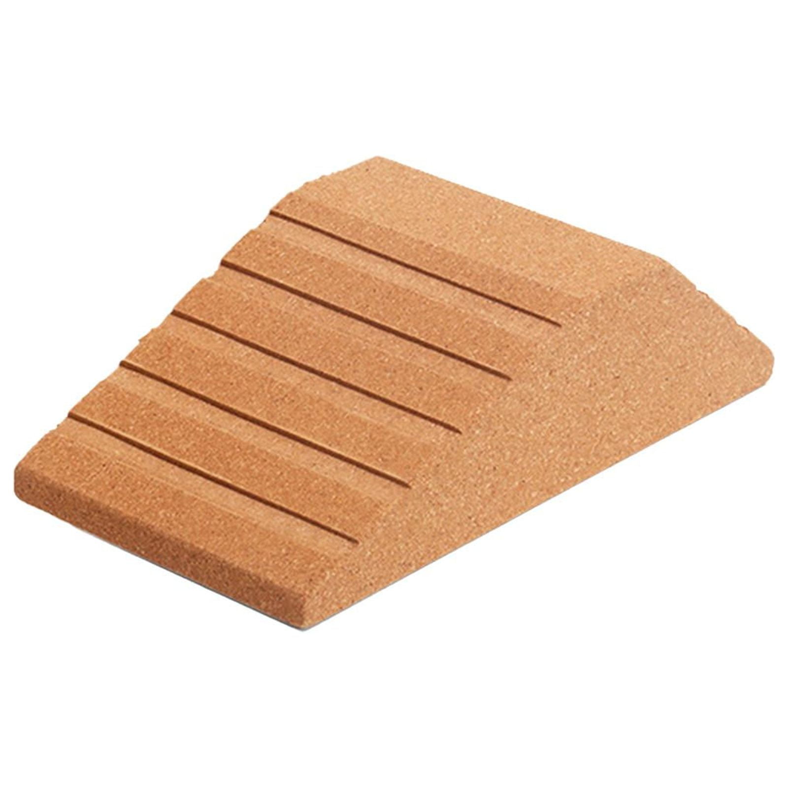 funtasica Cork Squat Wedge Block Durable Trainer for Pilates Yoga Heel ...