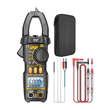 Digital Clamp Multimeter Current Meter Continuity Test With Buzzer ...