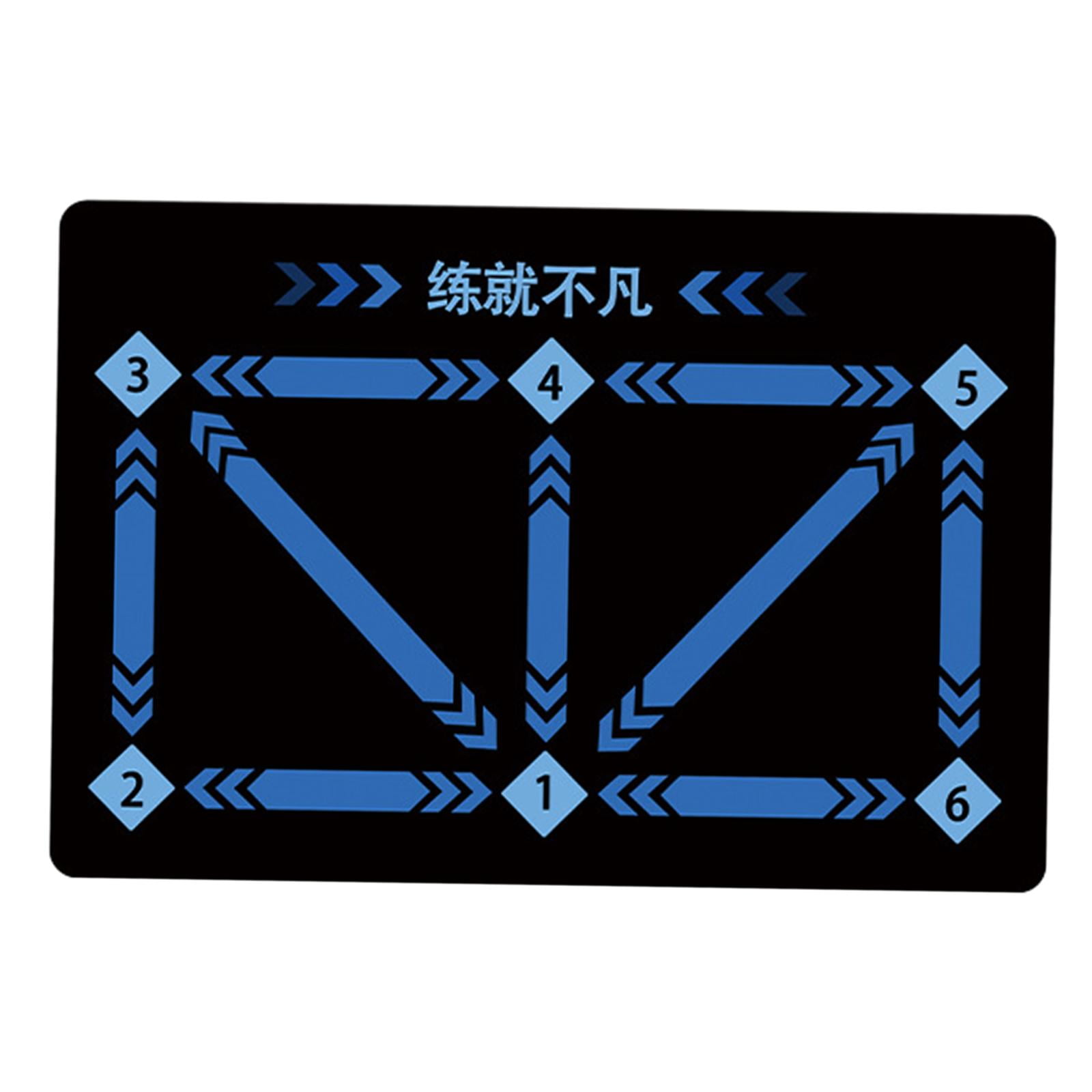 funtasica Football Footstep Training Mat, Soccer Training Mat 23.6x35 ...