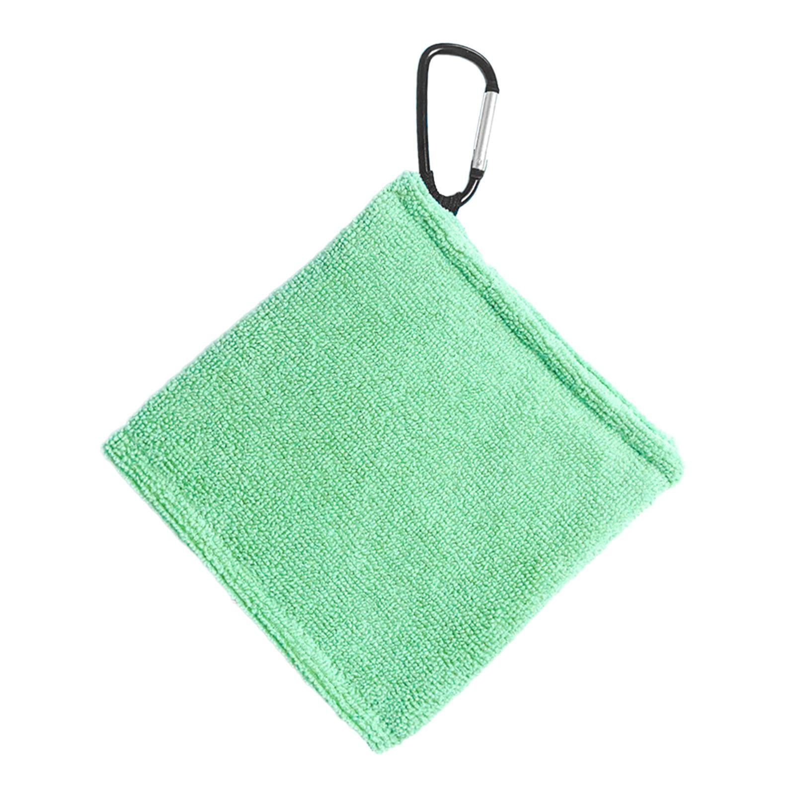 funtasica Golf Ball Towel with Clip Golf Ball Cleaner Pocket for Men ...