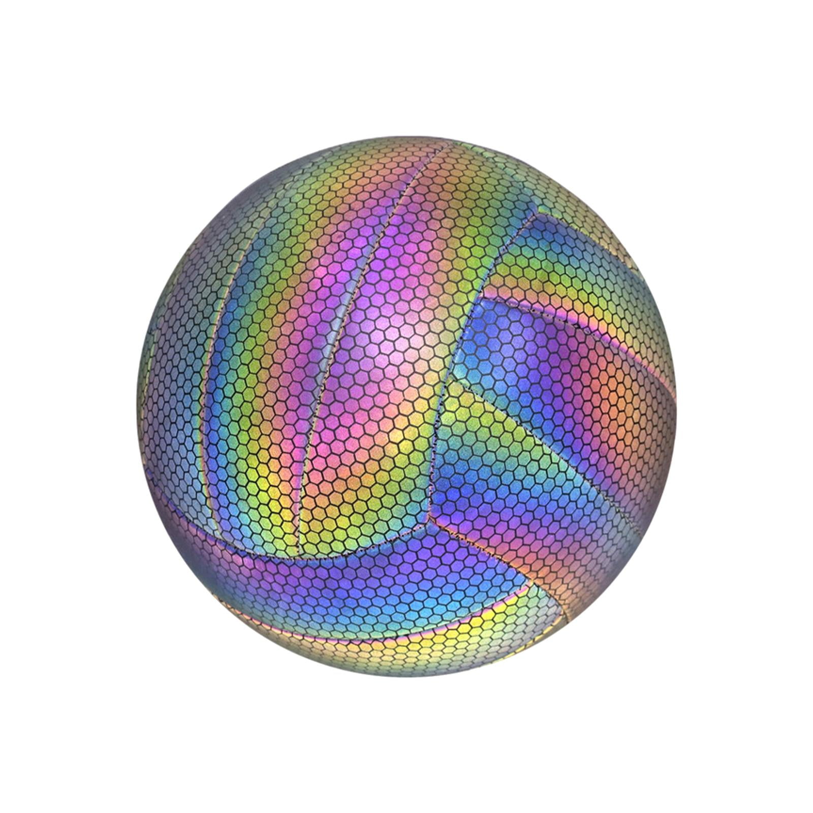 funtasica Holographic Reflective Soccer Ball Football Outdoors Sports ...