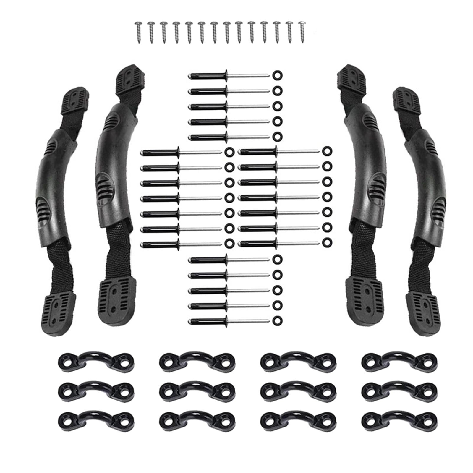 funtasica Kayak Handles Canoe Handle Supplies DIY with Screws Pad Eye ...