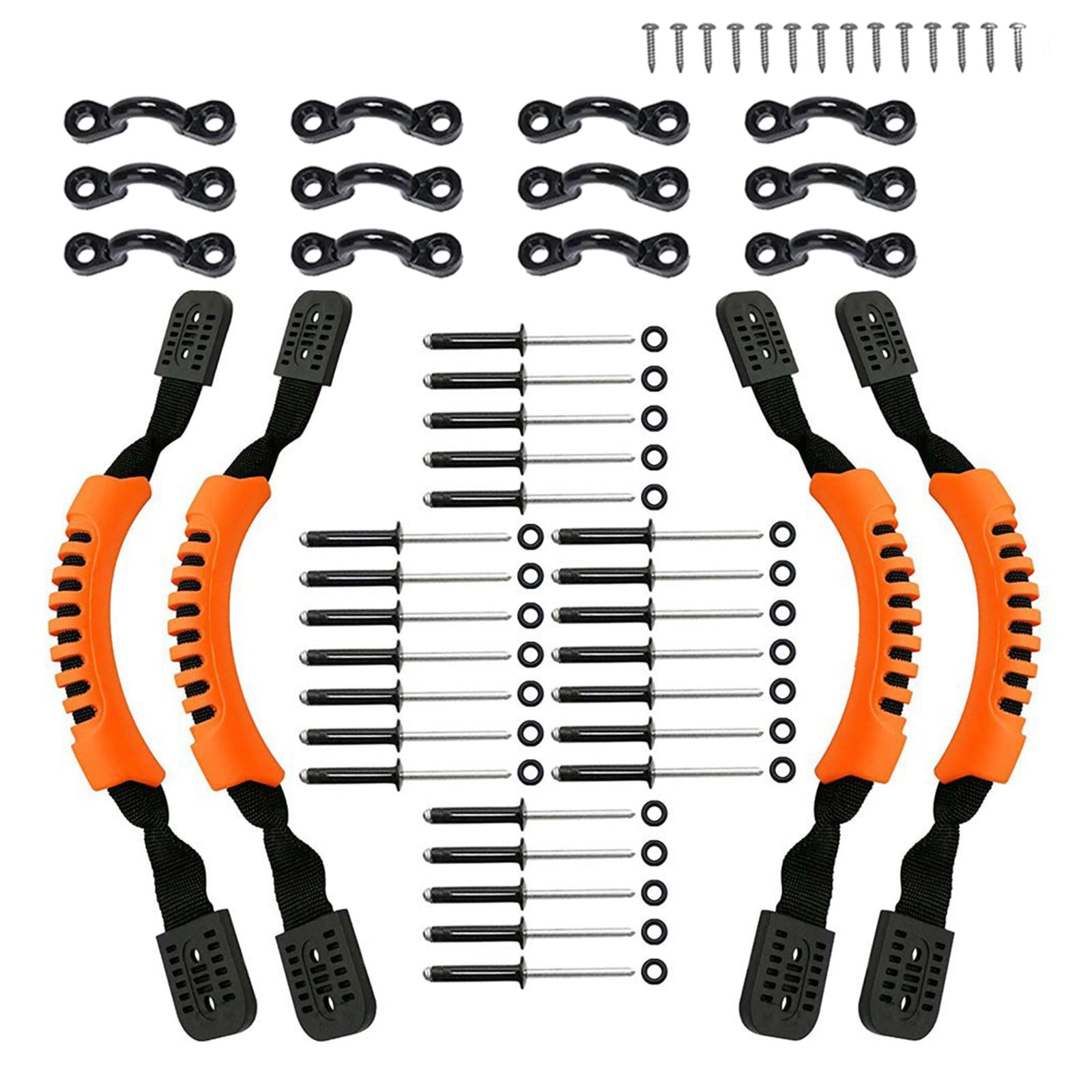 funtasica Kayak Handles Canoe Handle Supplies DIY with Screws Pad Eye ...