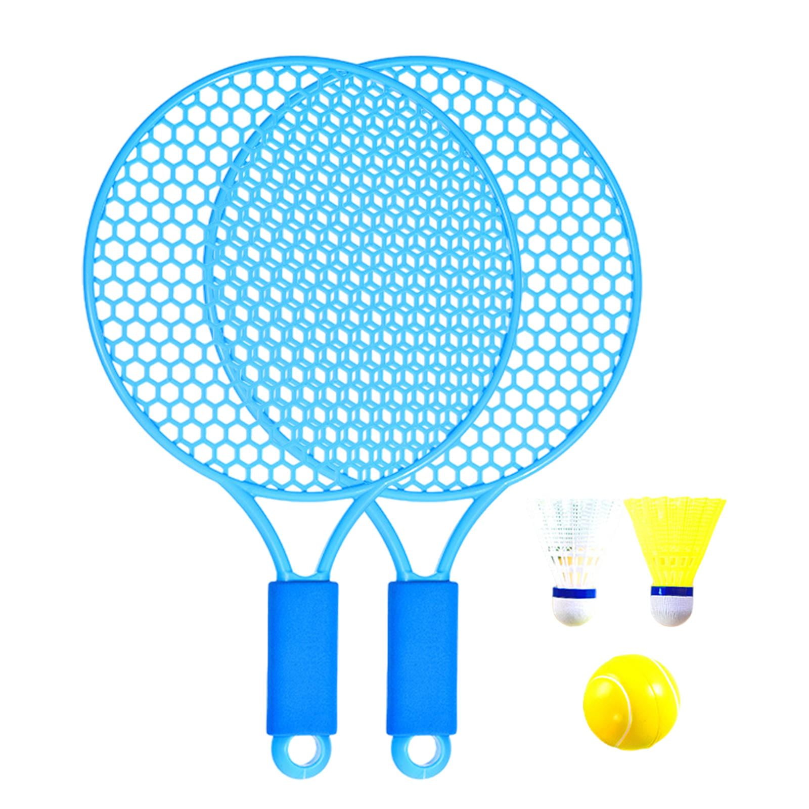 funtasica Kids Tennis Rackets Tennis Racquet with Ball Shuttlecock ...