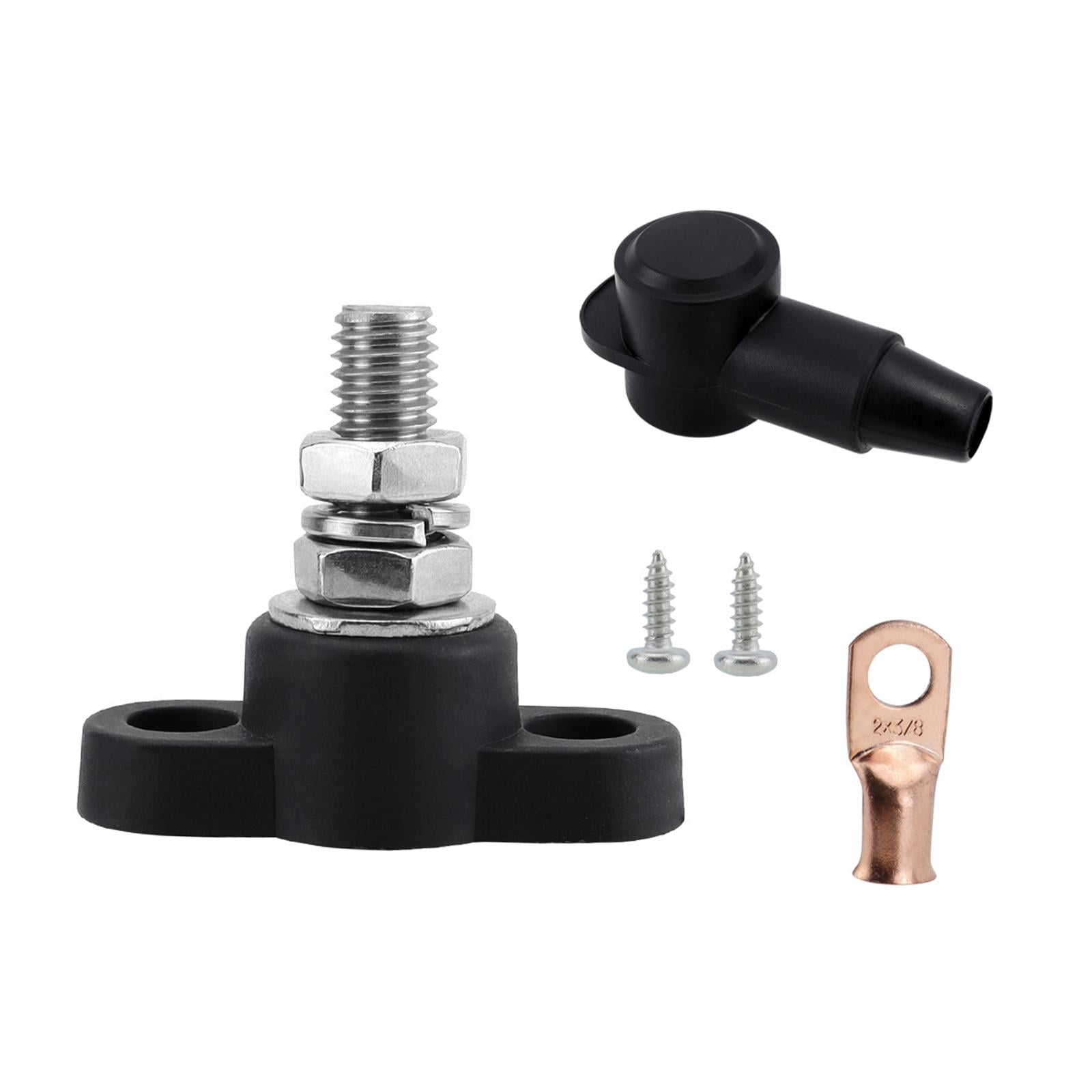 funtasica M10 Terminal Block Stud Distribution Block Sturdy High Performance 3/8" Power Unit ...