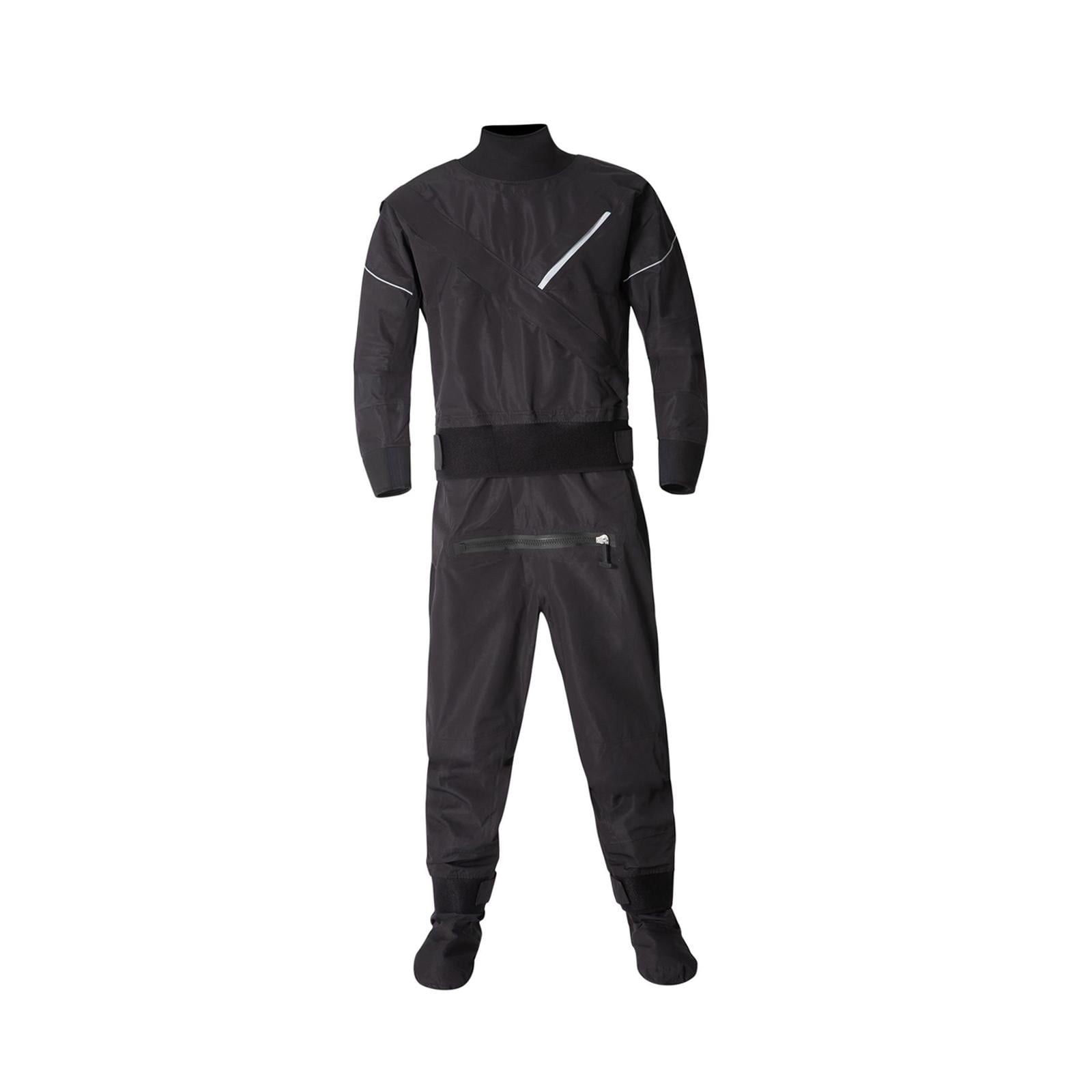 funtasica Men's Waterproof Dry Suit Kayaking Drysuit for Water Sports ...