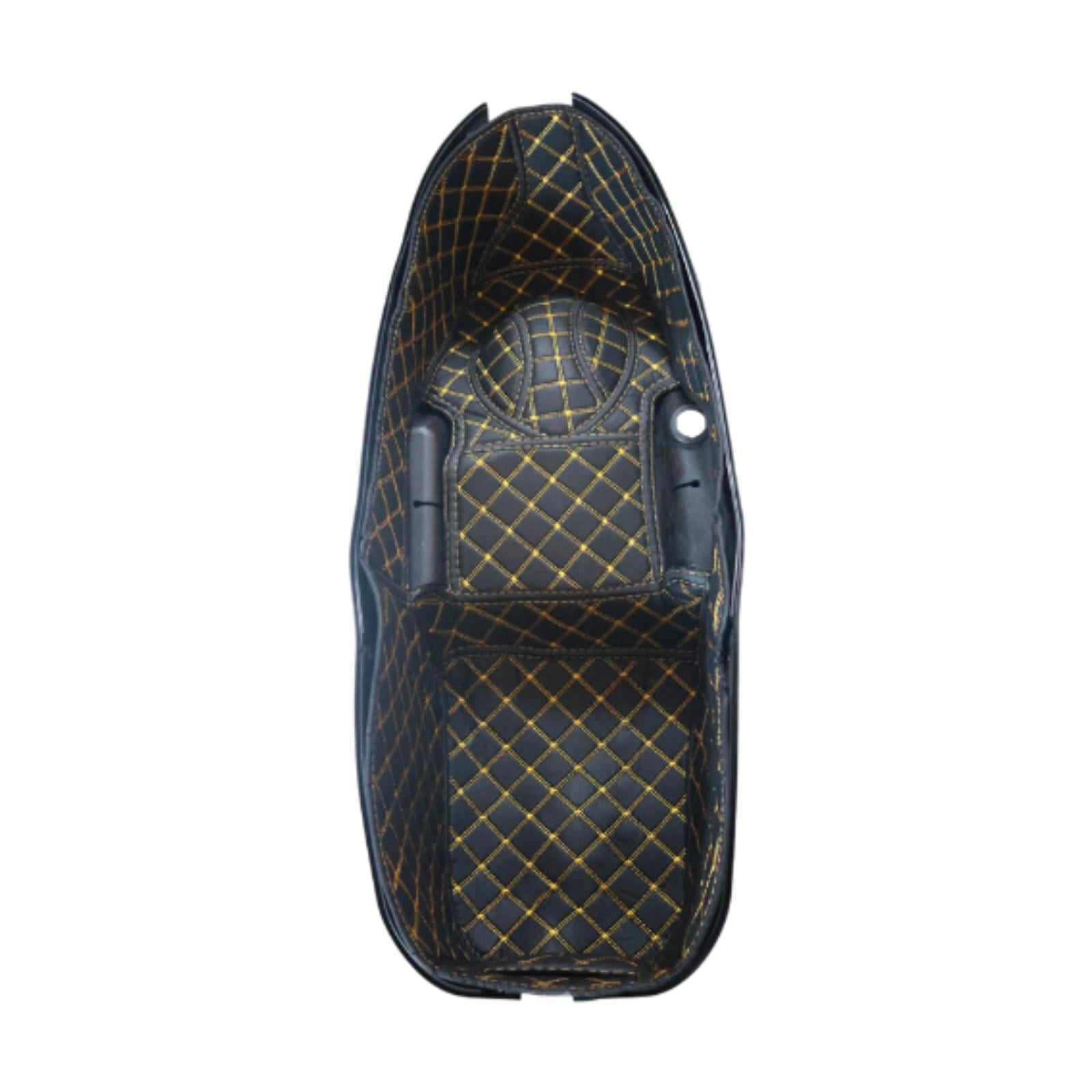 funtasica Motorcycle Rear Trunk Motorcycle Seat Bucket Pad Upgrade ...