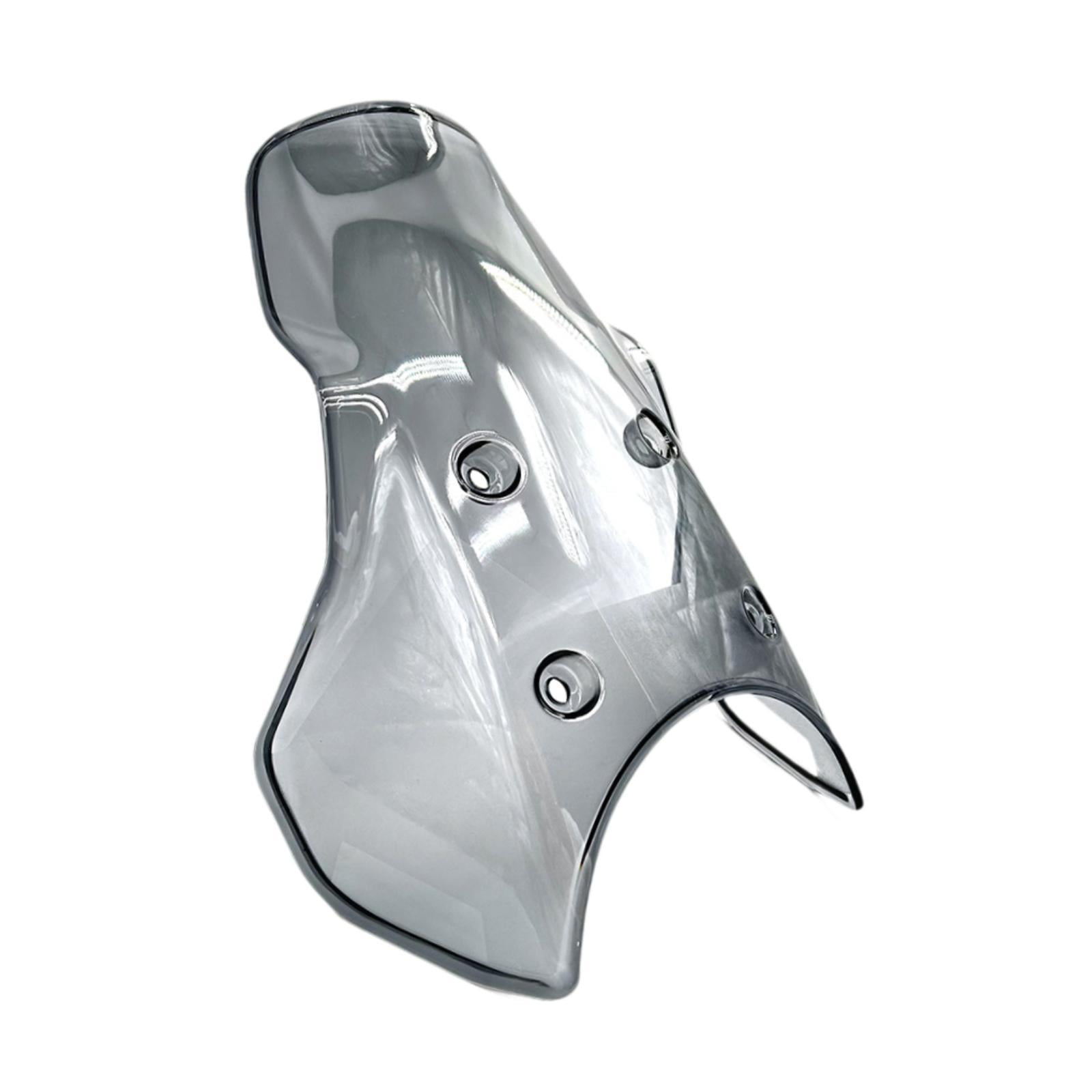funtasica Motorcycle Windscreen Front Windshield for 2024+ Gray ...