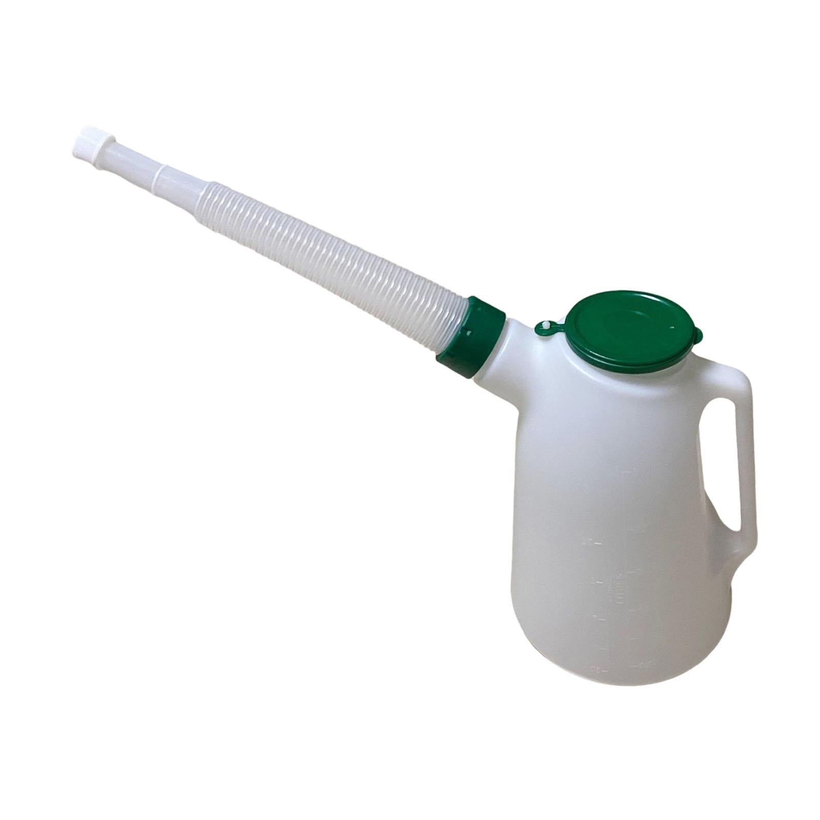 funtasica Oil Jug with Spout Engine Oil Dispenser Lightweight Sturdy ...