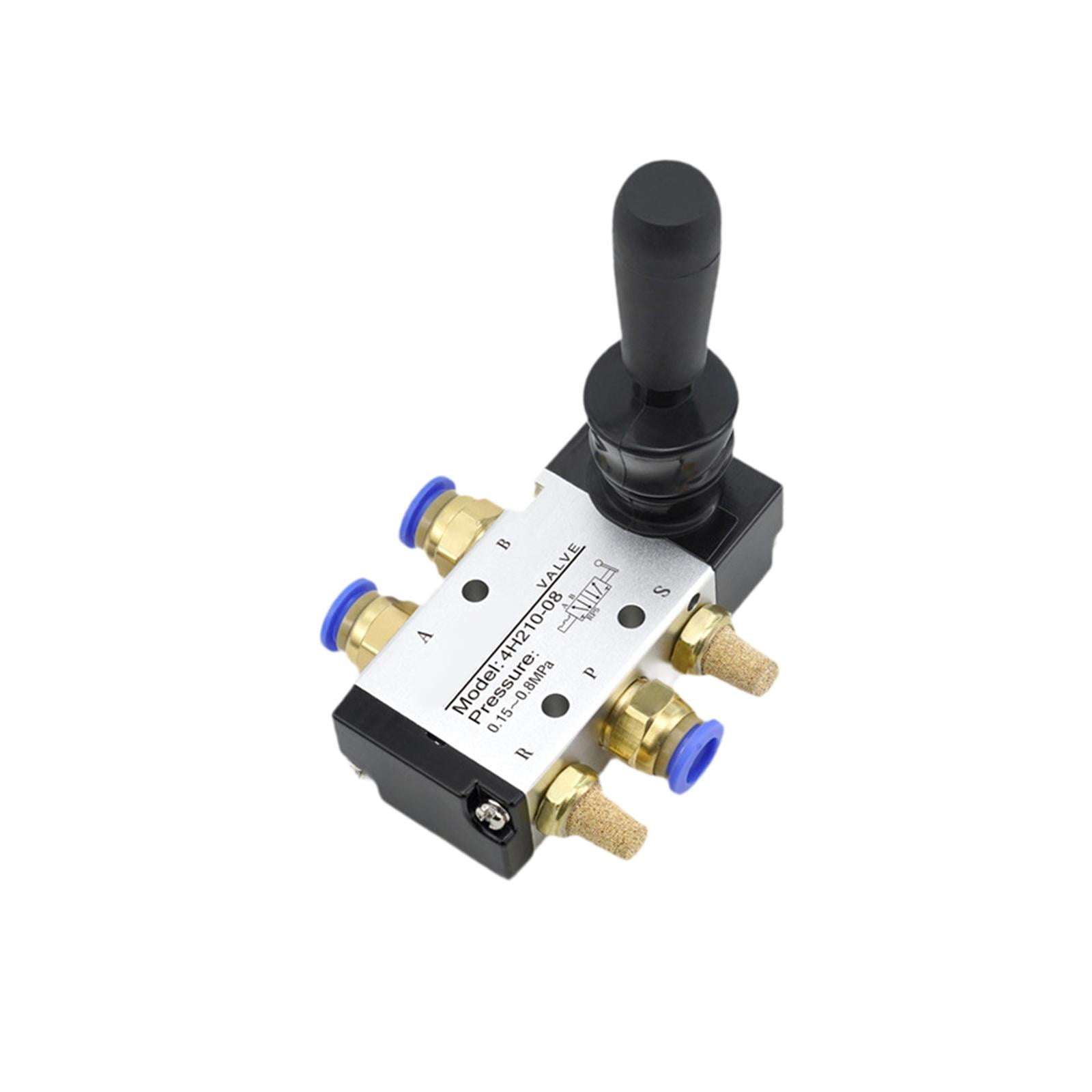 funtasica Pneumatic Manual Control Valve 1/4" Thread Accurate Smooth ...
