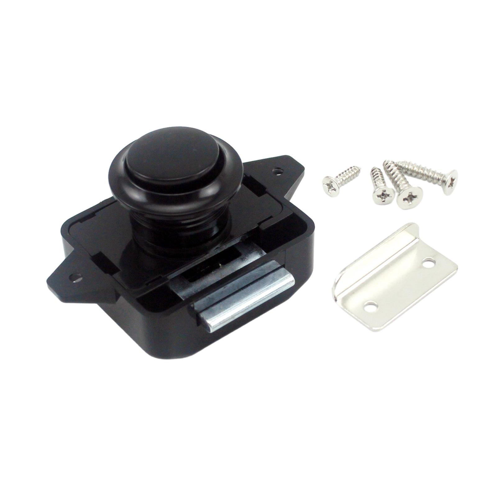 funtasica Push Button Latch Lock, Cupboard Lock, Keyless Easy ...