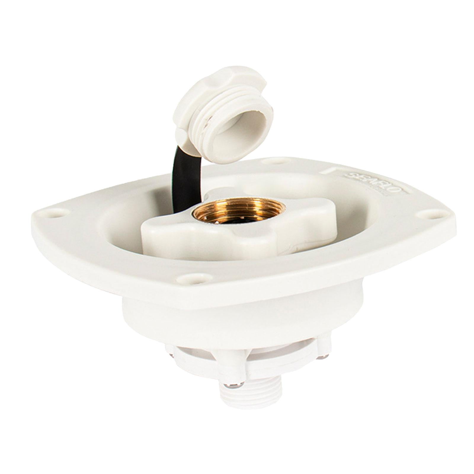 funtasica RV Inlet ,RV Water Inlet Connection, Premium, Round, White ...
