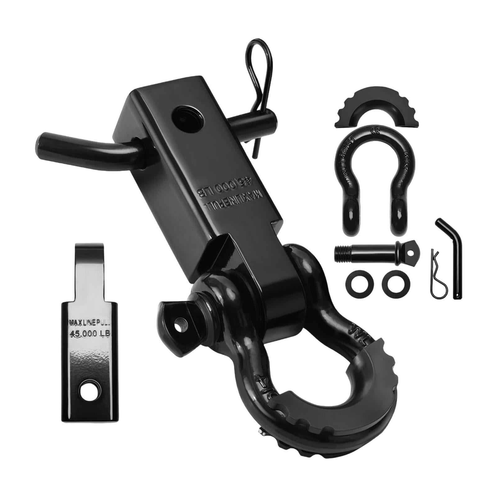 funtasica Shackle Hitch Towing Kits Simple Using Attachments Portable ...