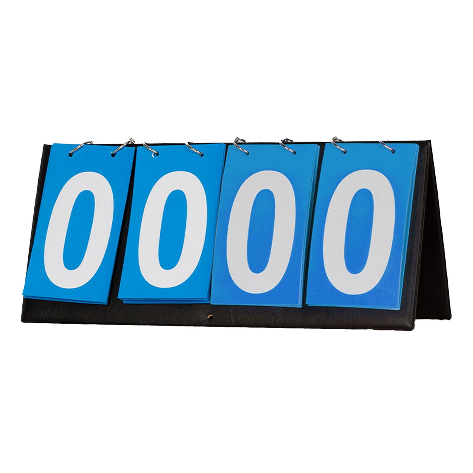 funtasica Tabletop Scoreboard Score Keeper 4 Digit Competition Portable ...