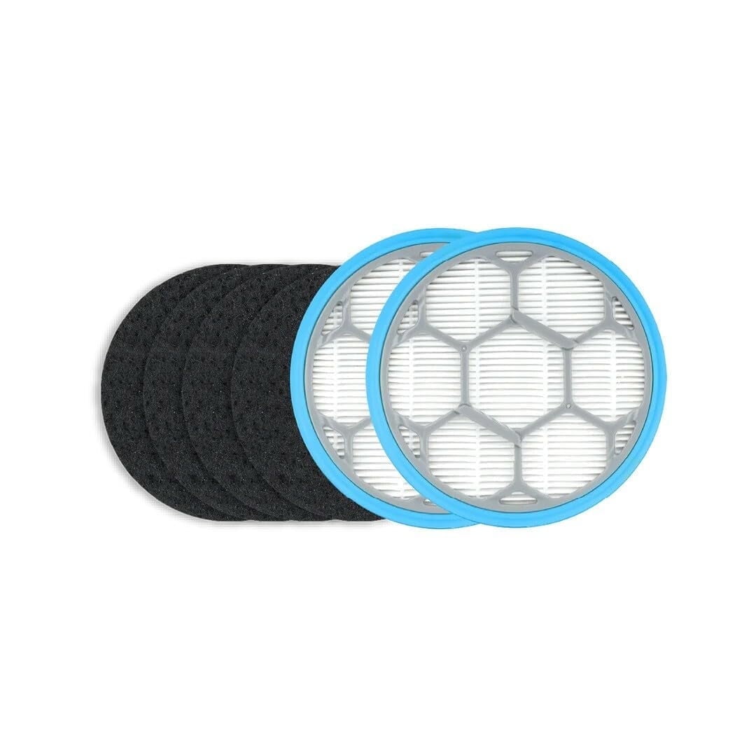 furMe Grooming Vacuum Filter Replacement Pack - Two HEPA and Four ...