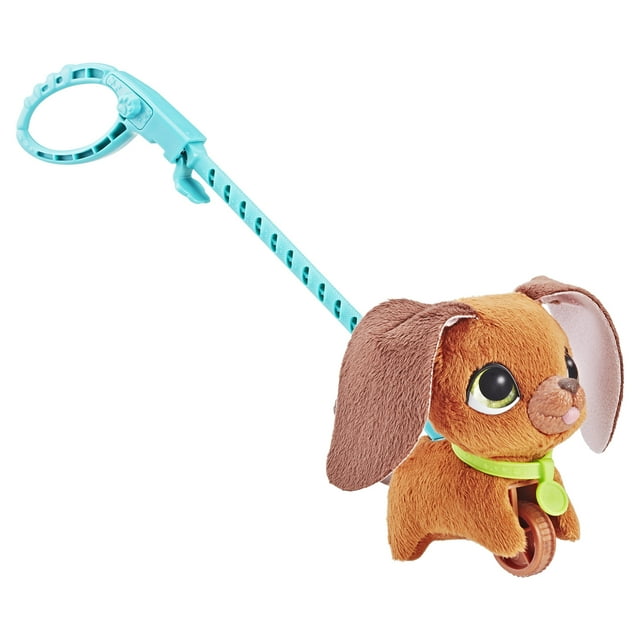 furReal Walkalots Lil' Wags, Dark Brown Puppy - Walmart.com