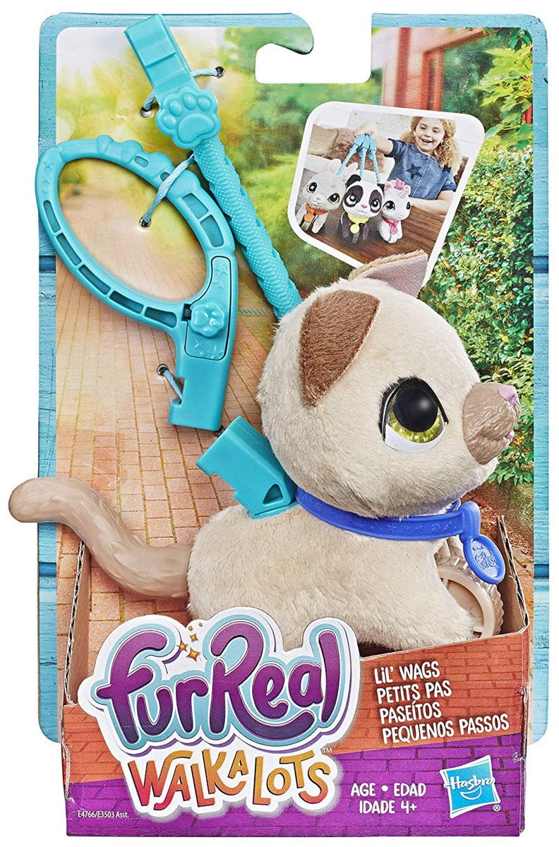 furReal Toys: Walkalots Lil Wags Kitty, Connectible Pet Cat for Kids ...