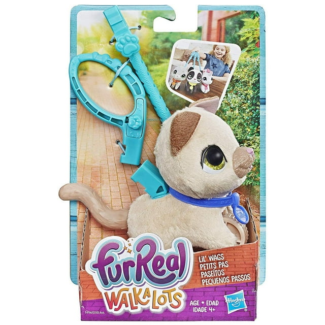 furReal Toys: Walkalots Lil Wags Kitty, Connectible Pet Cat for Kids ...