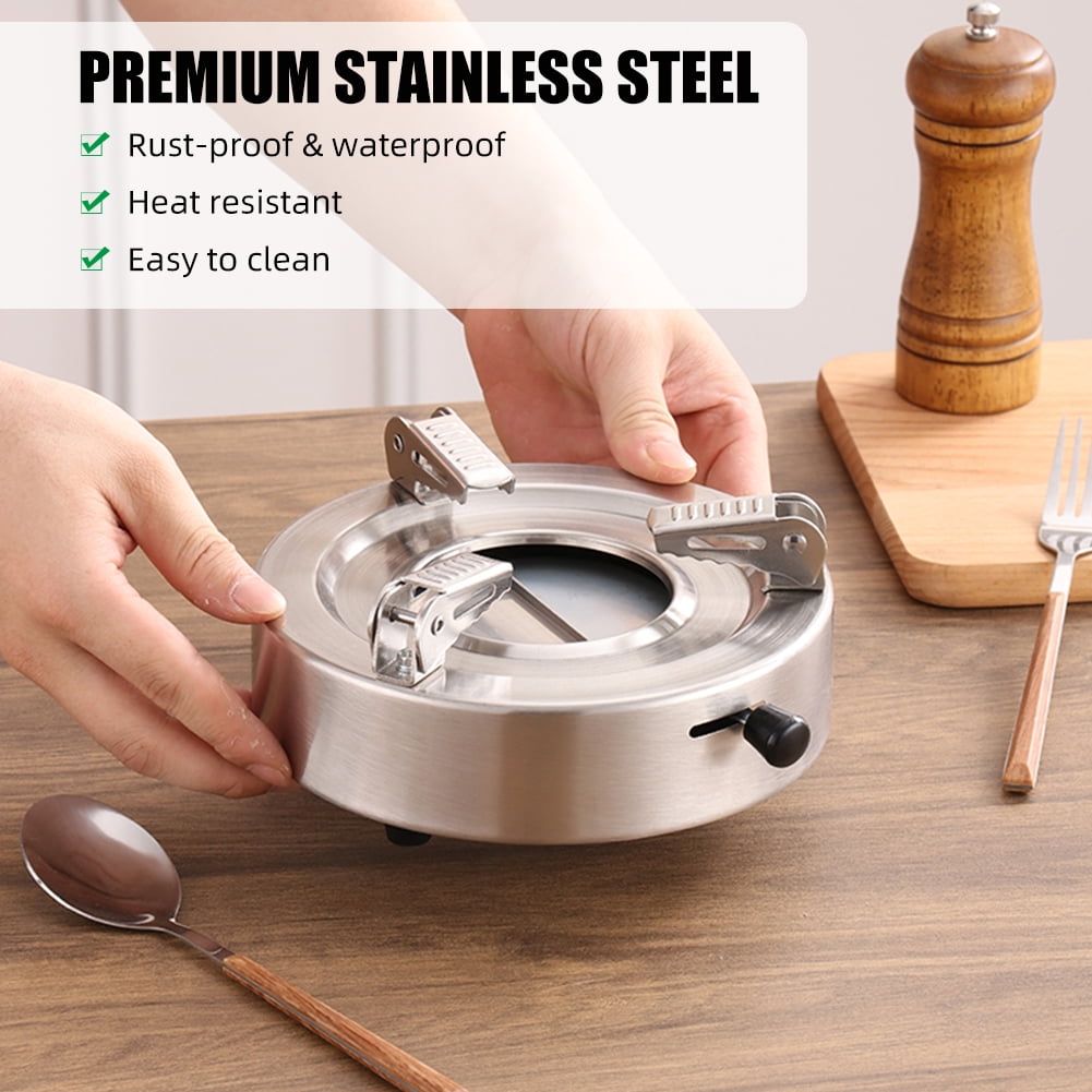 furnace,Stainless Steel Adjustable Portable Stove Wind Proof Barbecue ...
