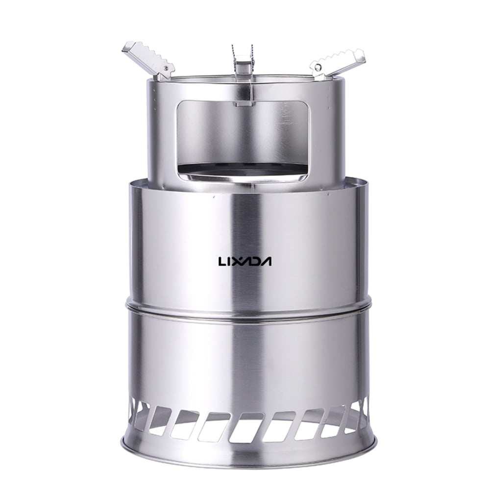 furnace,Steel Stove Windproof Wood Stove Equipment Stainless Stove Wood ...