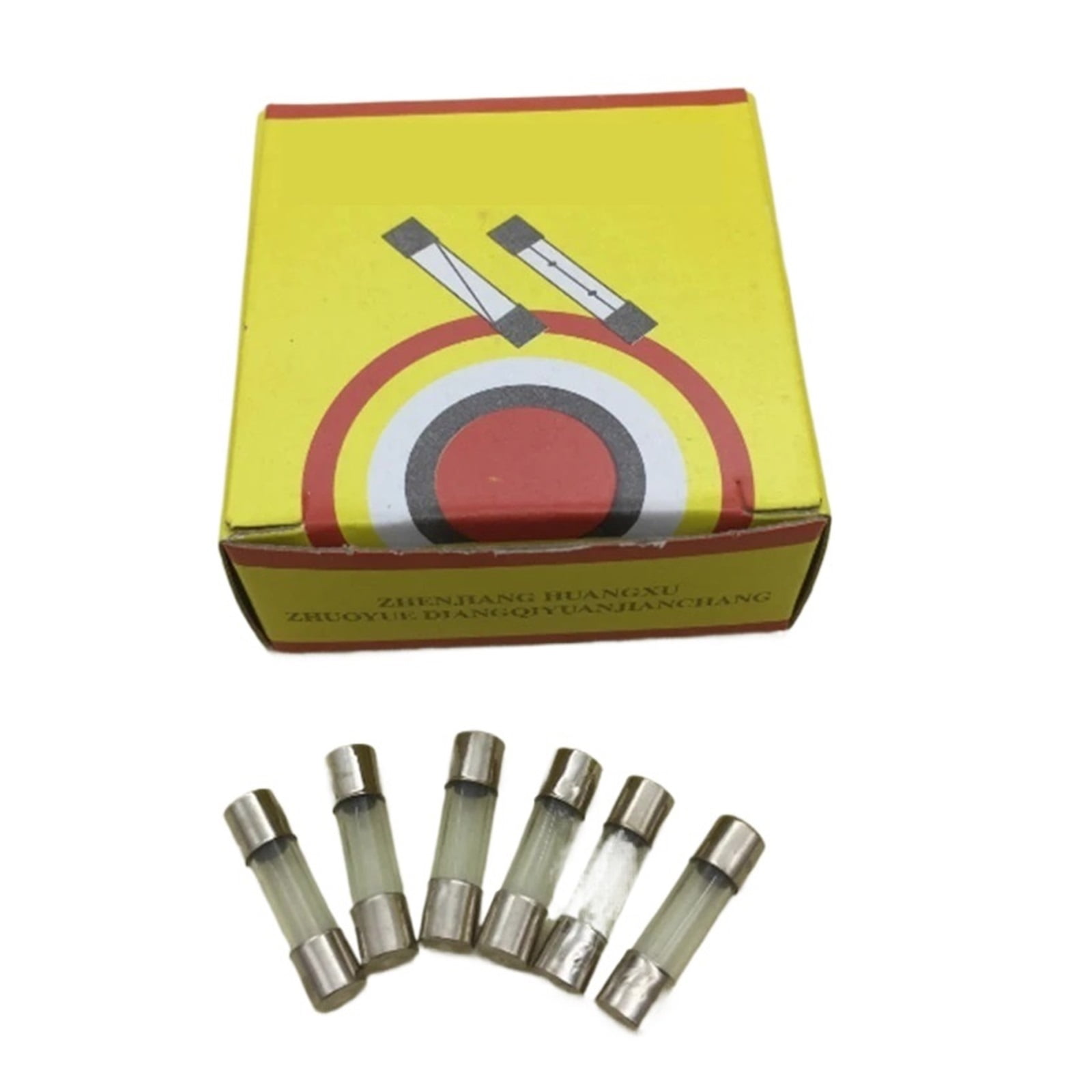 fuse 100pcs/box fuse tube 5X20 6X30 5*20mm 6*30mm L250V F1A 2A 3 4 5 6 10 15 20 25 30A - Walmart.com