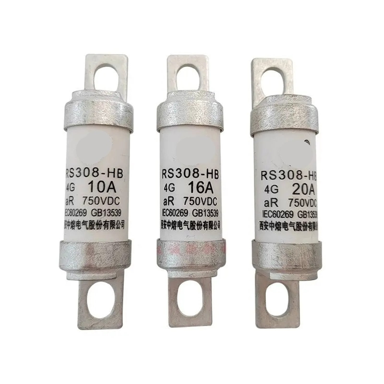 fuse 1PCS RS308-HB4G 16A 20A 32A 40A 50A 63A 80A 100A aR 750VDC Fuse - Walmart.com