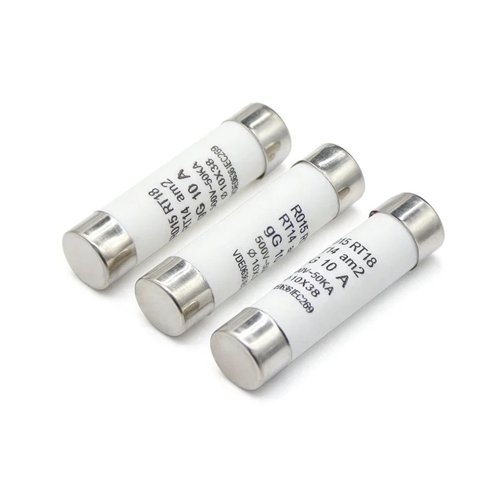 fuse Fusible Fuse 5x20mm 6x30mm 10x38mm 250/500V 0.5 1 2 3 4 5 6 8 10 15 16 20 32A Fuses ...