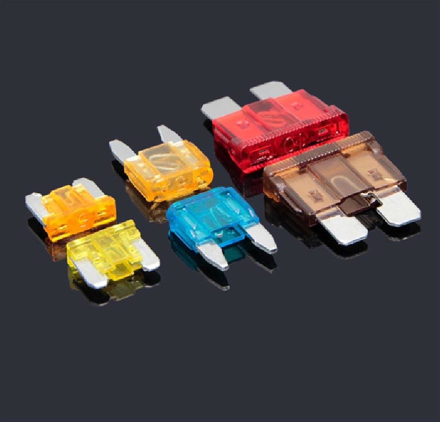 fuses 10PCS Car Fuse Insert Kit Small and Medium Mini 5A 7.5A 10A 15A ...
