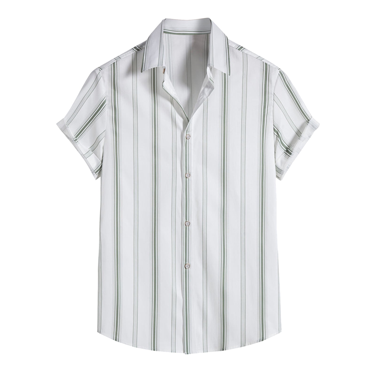 fvwitlyh 3Xlt Shirts for Men Big And Tall Men's Western Plaid Pearl ...