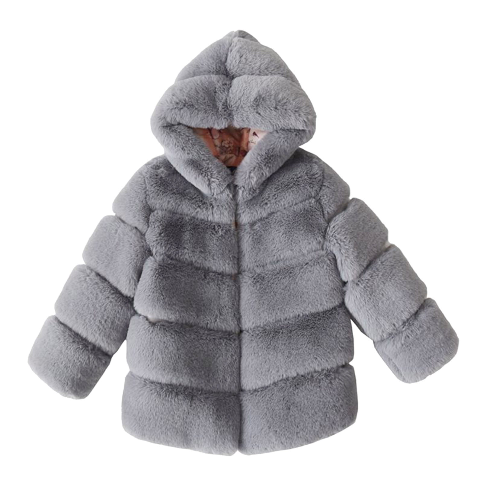 fvwitlyh Girls'Outerwear Jackets & Coat Girls Coats Size 6 Toddler ...
