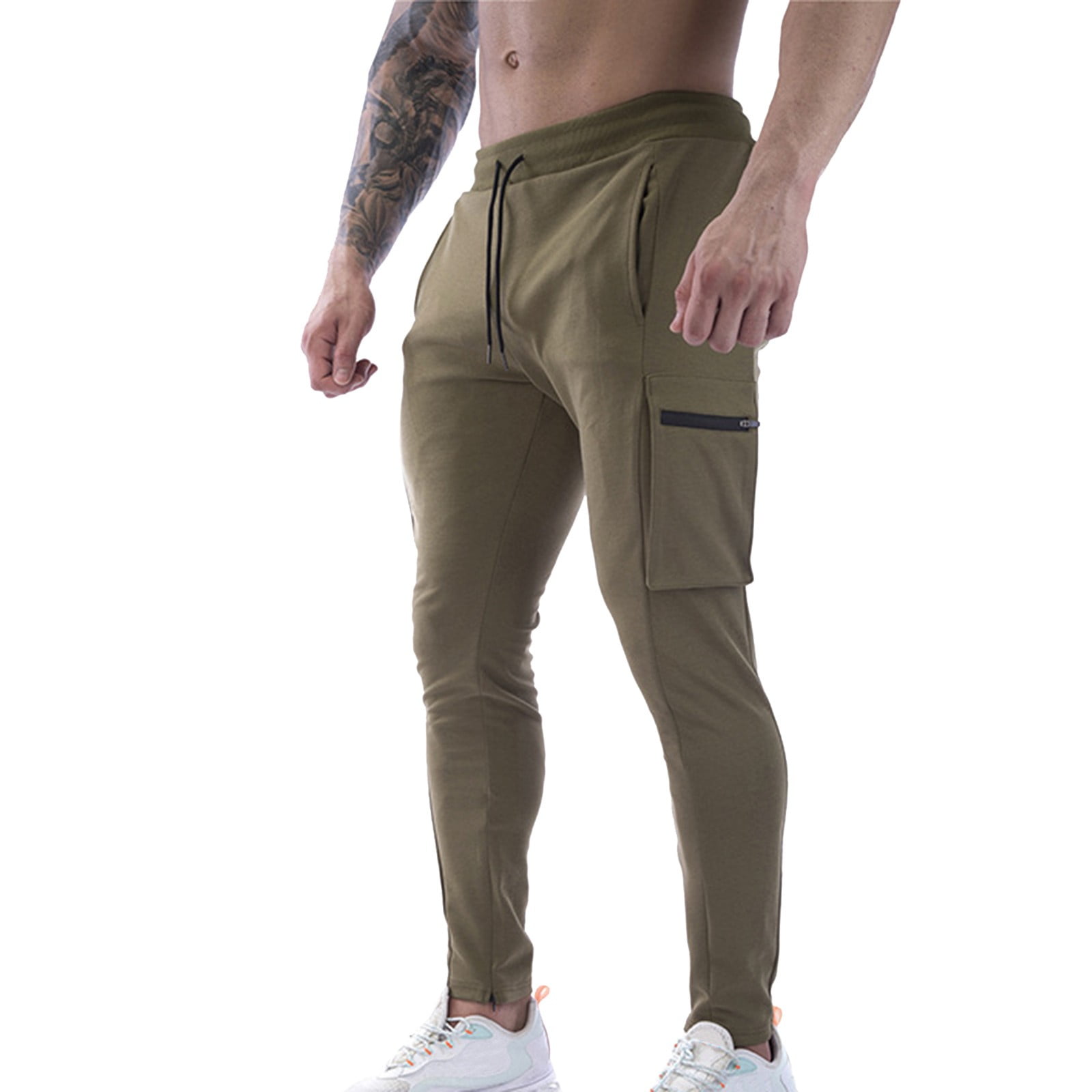 fvwitlyh Mens Workout Pants Mens Night Club Metallic Gold Suit Pants ...