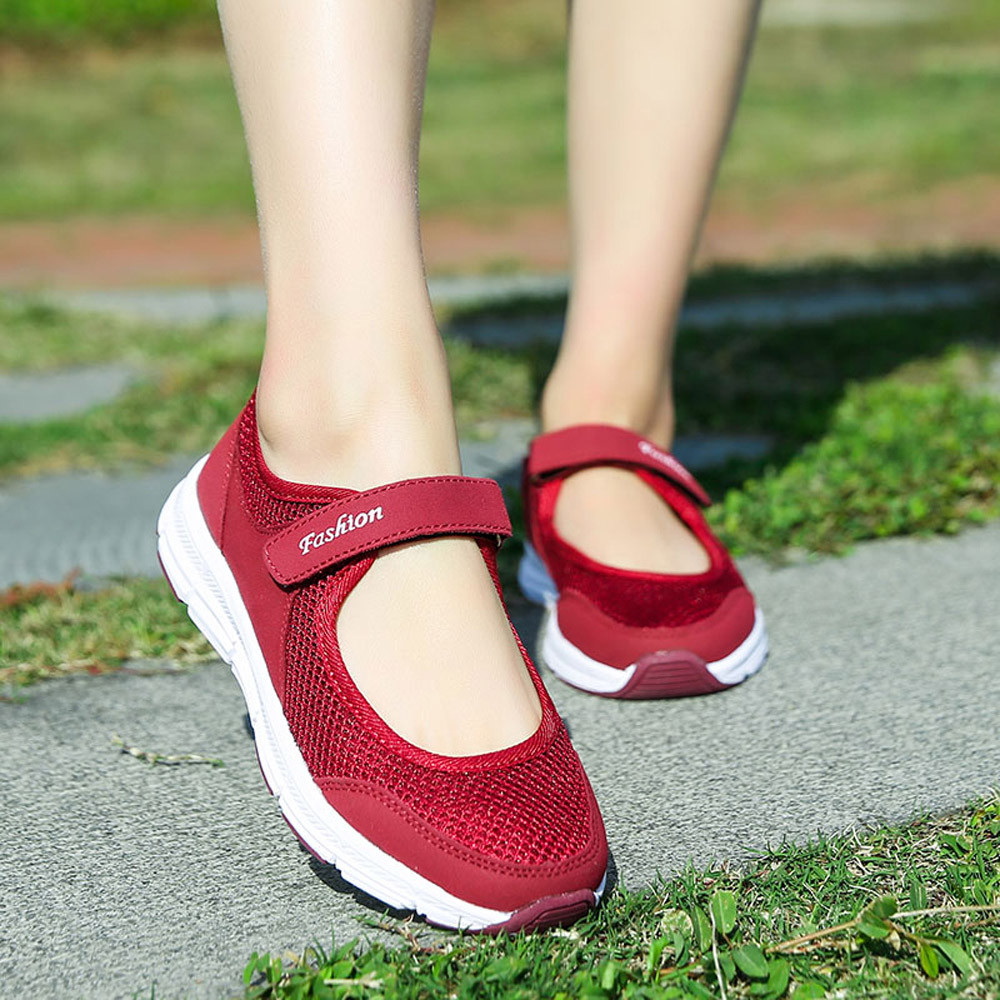fvwitlyh Wide Width Mary Jane Shoes Women's Casual Walking Runing ...