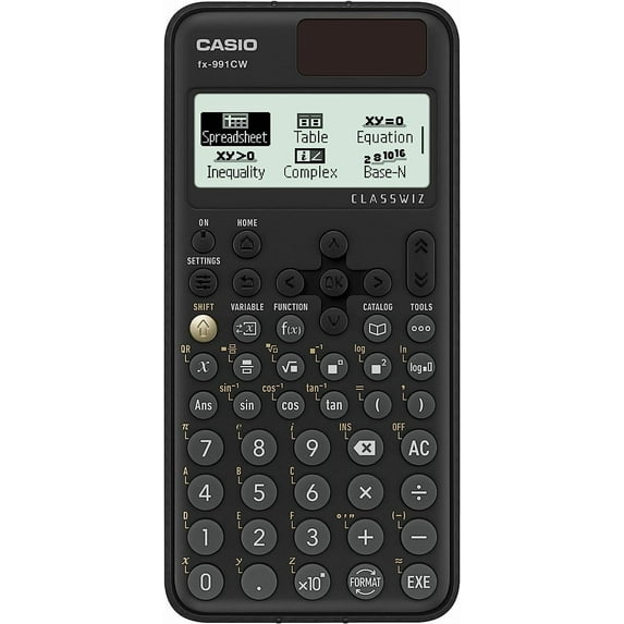 fx-991CW– Advanced Scientific Calculator with High-Res 4-Tone Display ...