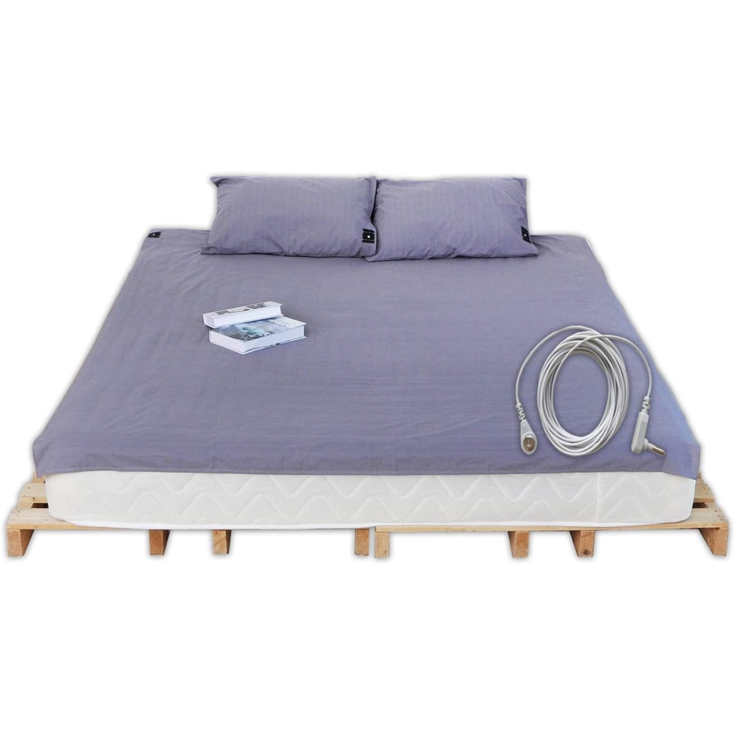 fyigbion Brand Grounding Flat Bed Sheet with Grounded Connection Cable ...