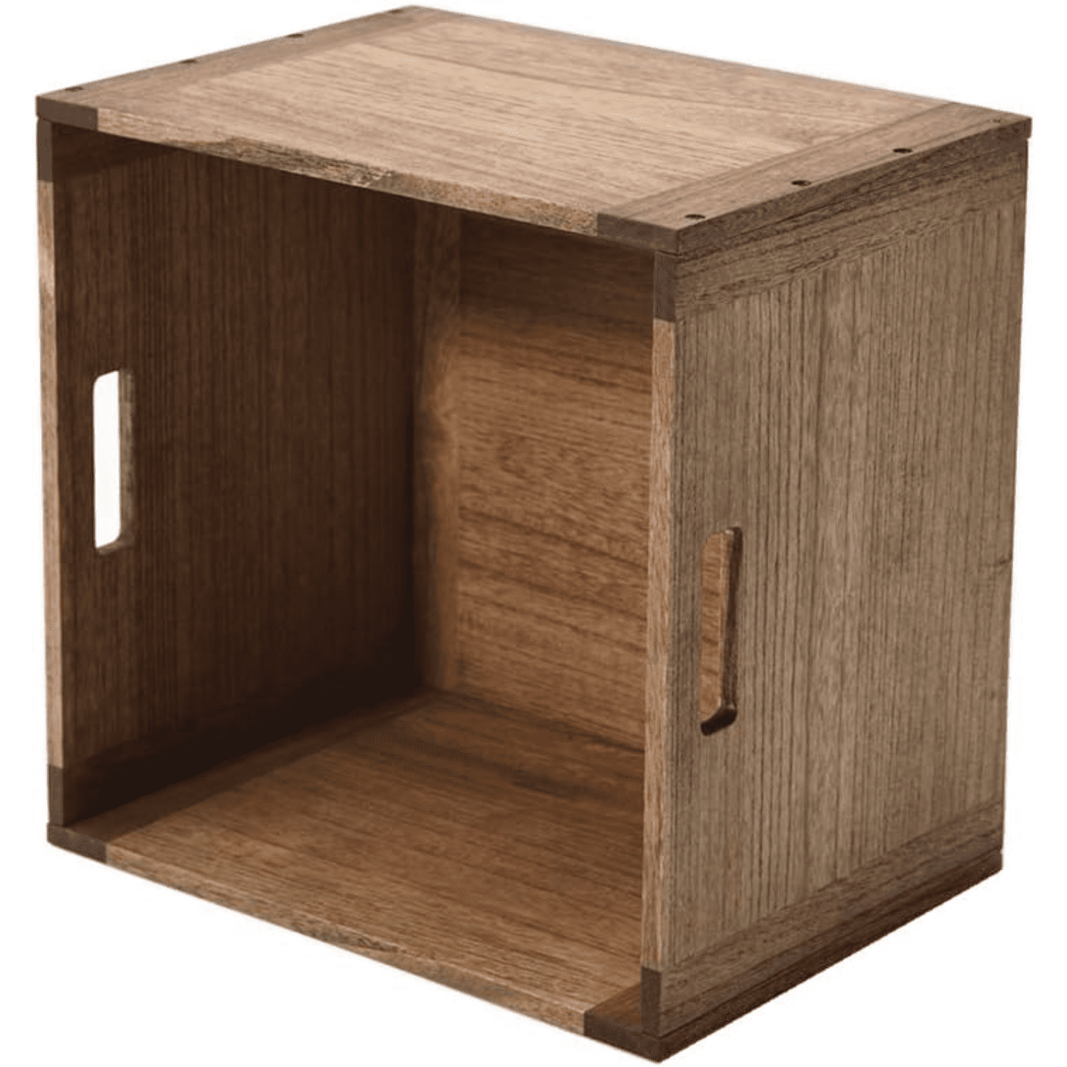 fyigbion KFHDMCV Stackable Wood Storage Cube/Basket/Bins Organizer for ...