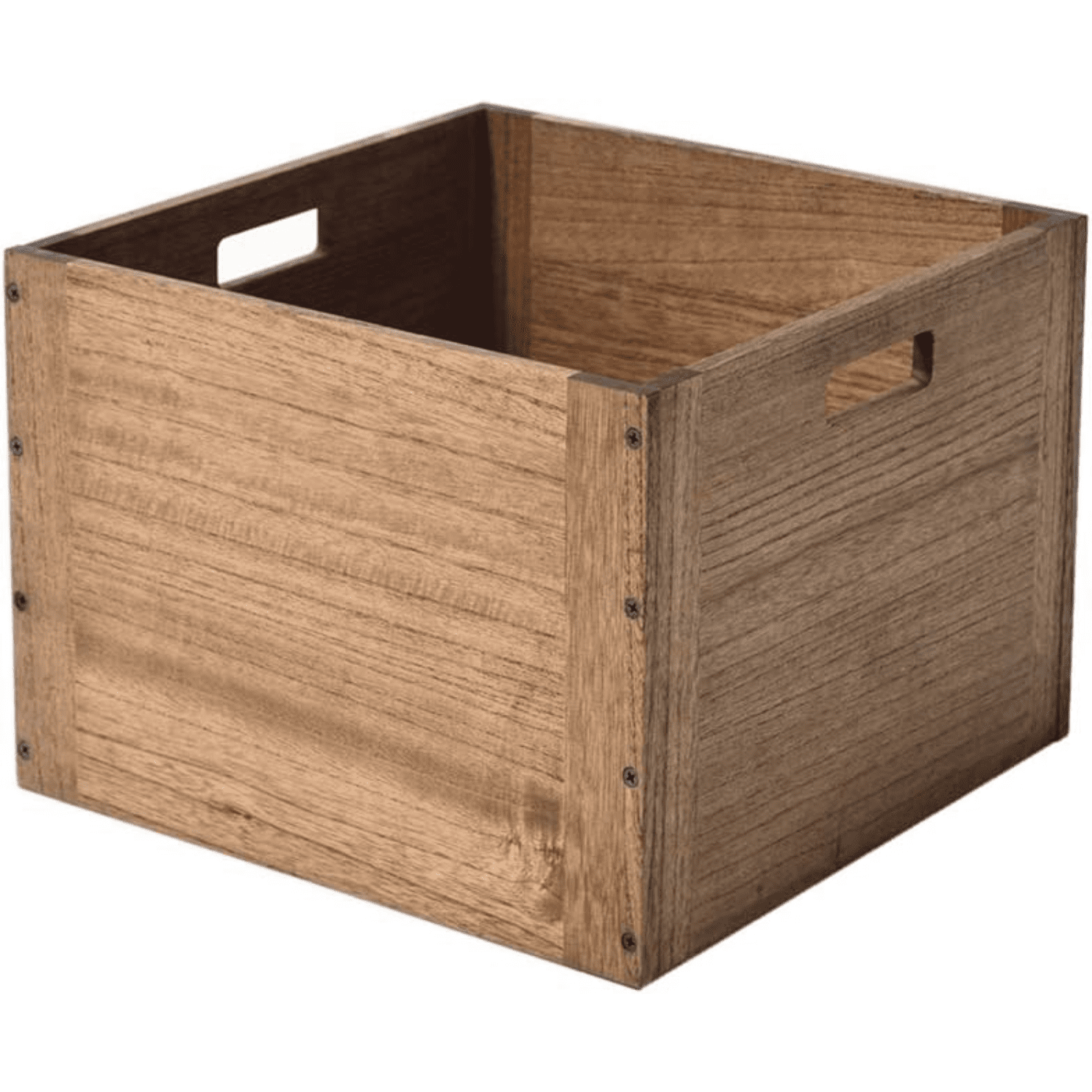 fyigbion KFHDMCV Stackable Wood Storage Cube/Basket/Bins Organizer for ...