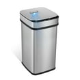 g 13 Gallon Odor Neutralizing Smart Kitchen Trash Can, Automatic Odor ...