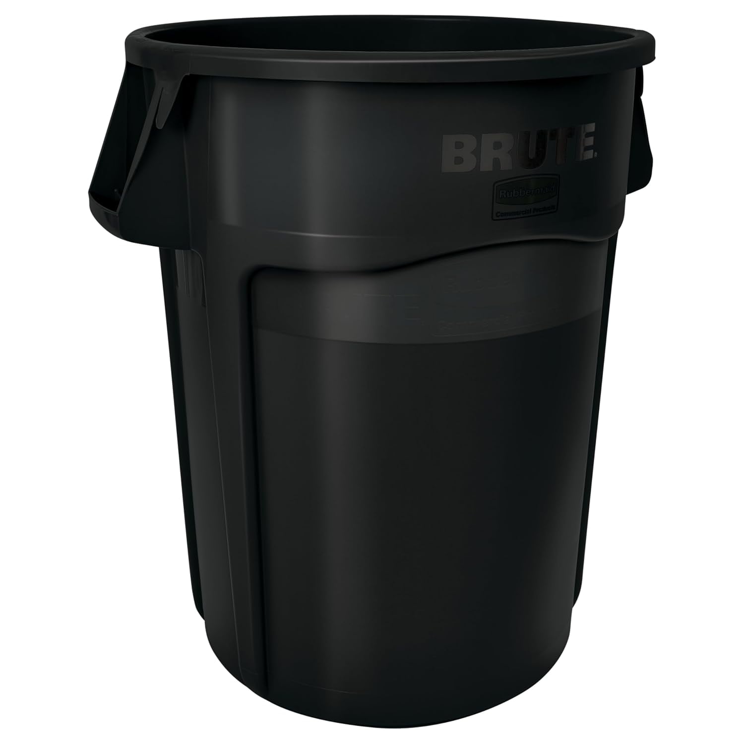 g Heavy-Duty Round Trash/Garbage Can with Venting Channels 44 Gallon ...