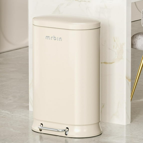 g Metal Kitchen Trash Can with Lid, 30L / 7.9gal Commercial Step Waste ...