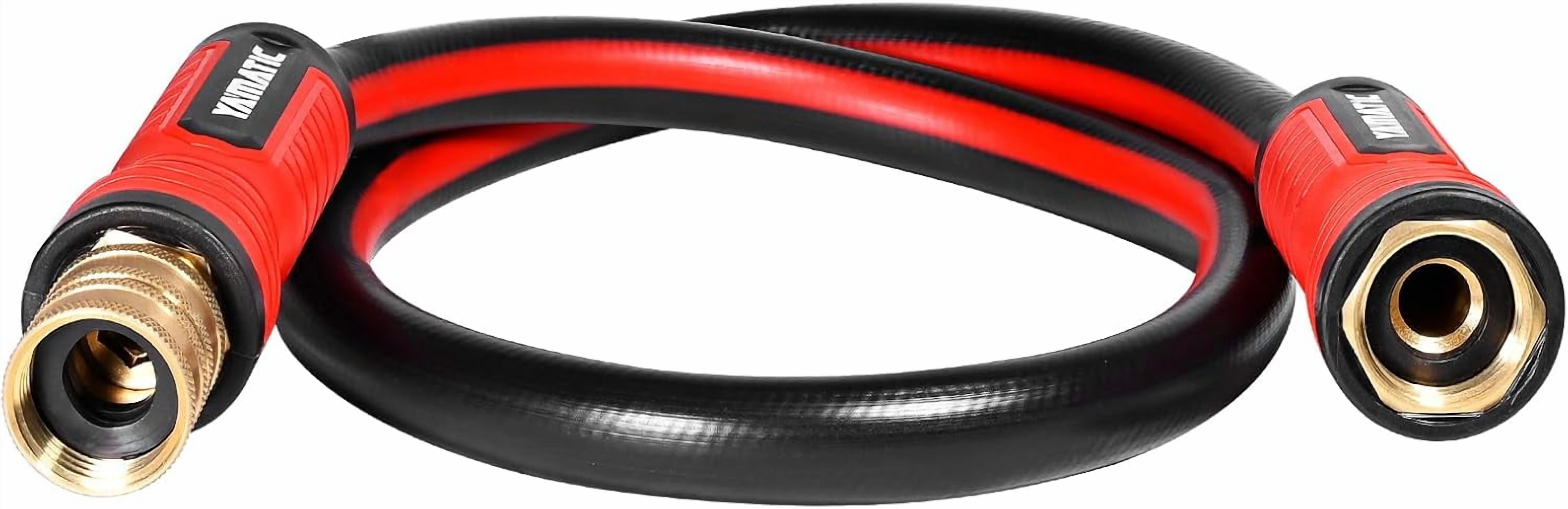 g Short Garden Hose 3 ft x 5/8 in, Female to Female Leader Hose ...