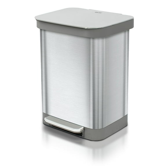 g Stainless Steel Step Trash Can, Series 2 with Clorox Protection ...