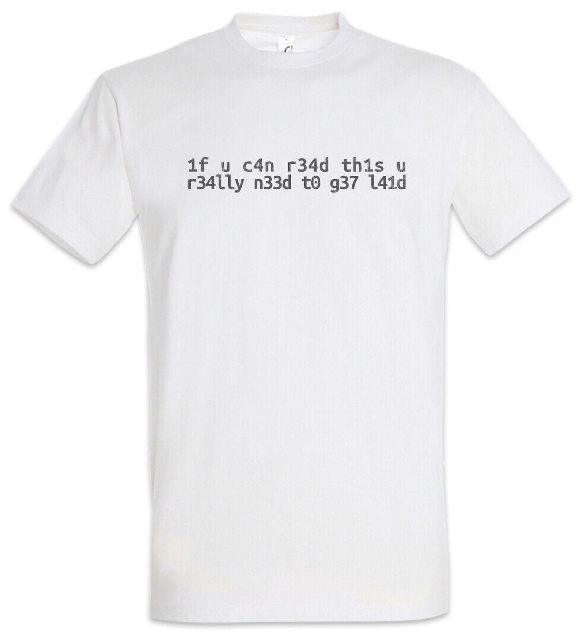 g37 l41d T-Shirt Get Fun Geek Nerd Programmierer Laid Coder ...
