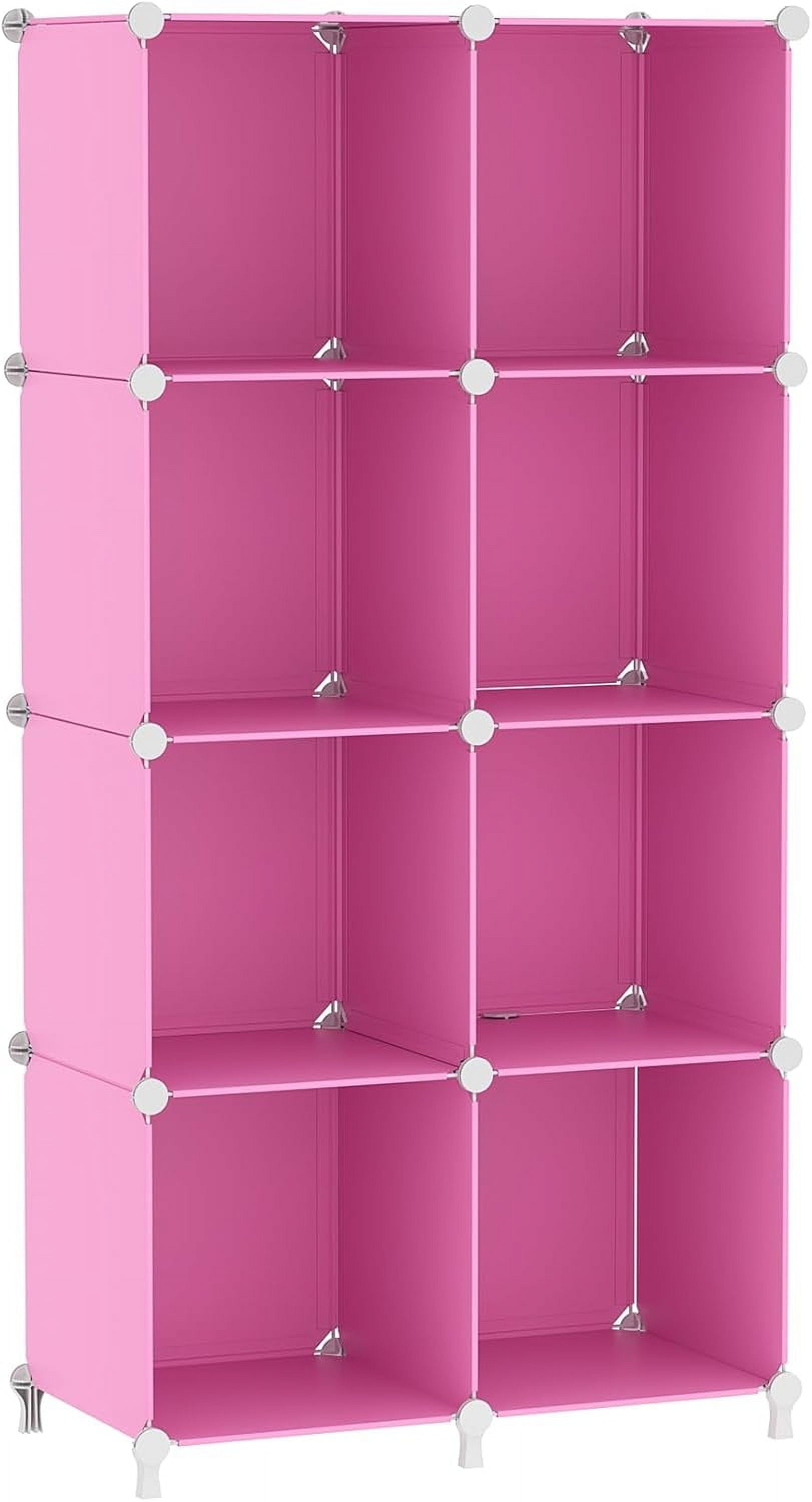 Hltser 8 Cube Storage Organizer Closet Organizer Storage Shelf Bookcase ...