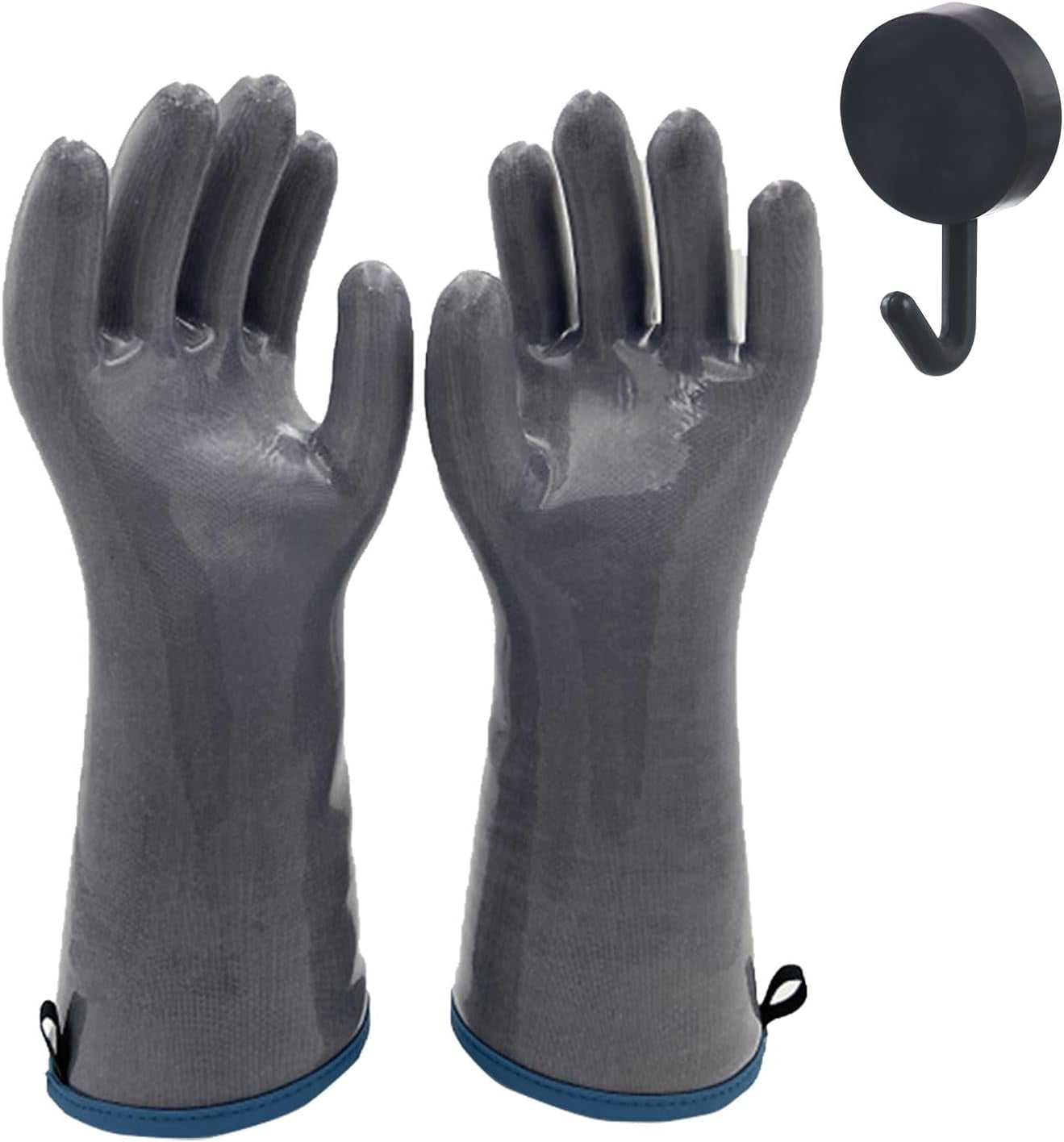 gagawow Chefologist Liquid Silicone Oven Gloves, Food Grade Heat ...