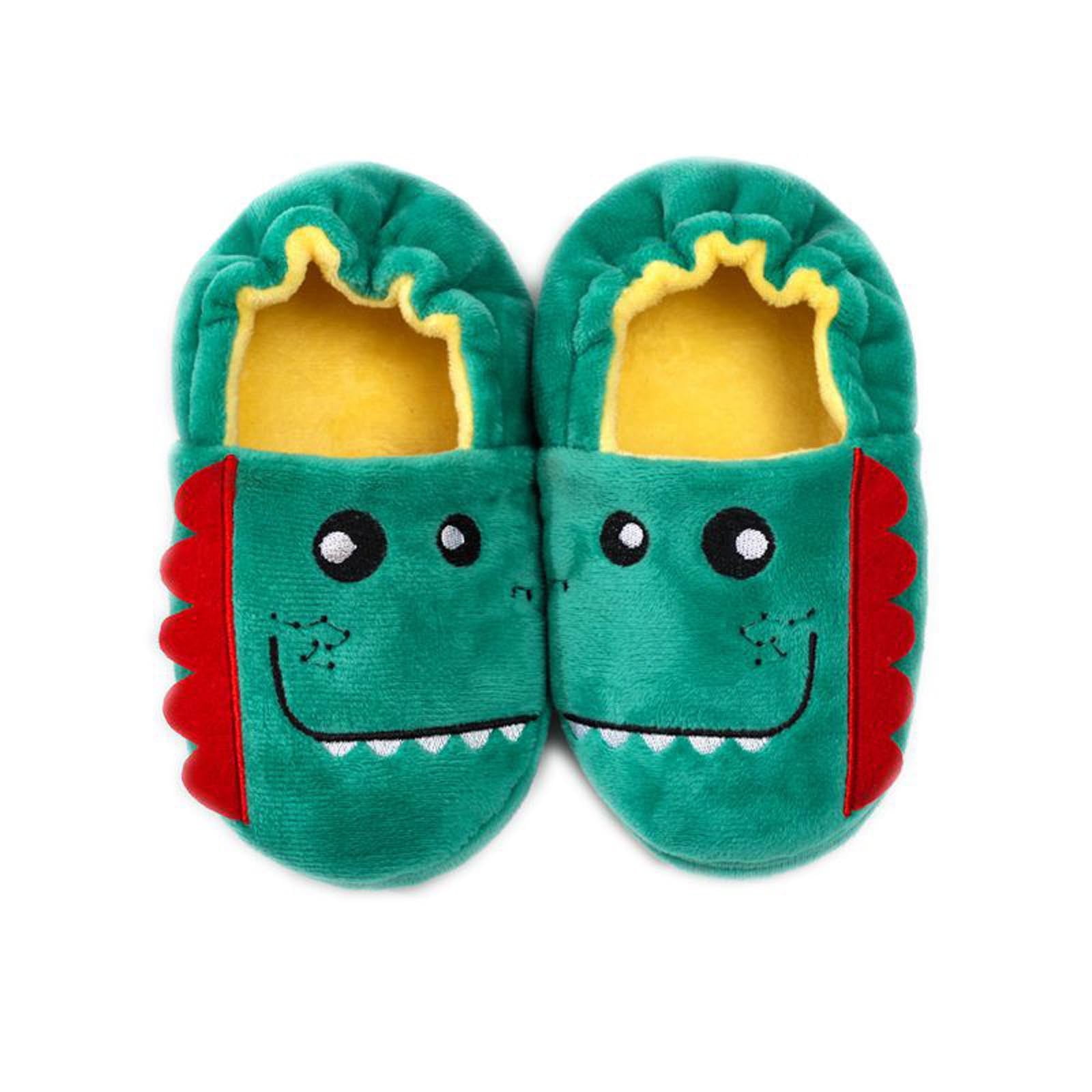 gakvbuo Toddler Kids Baby Warm Shoes Boys Girls Cute Dinosaur Soft ...