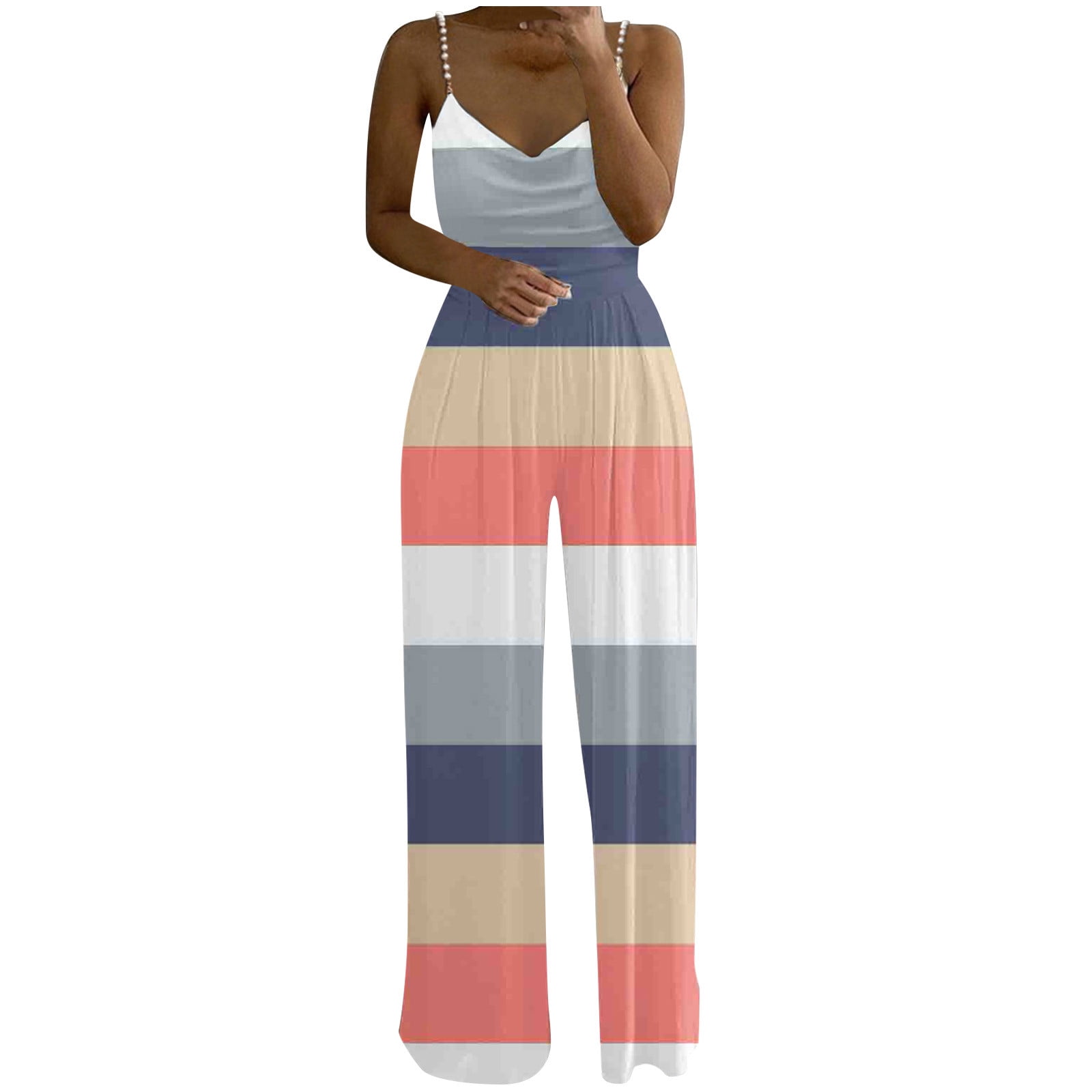 gakvbuo Jumpsuits For Women Summmer Dressy Wedding Women's Casual ...