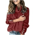 Gakvbuo Plus Size Pullover Sweaters For Women Long Sleeve Sweatshirts Fall Tunic Tops Womens