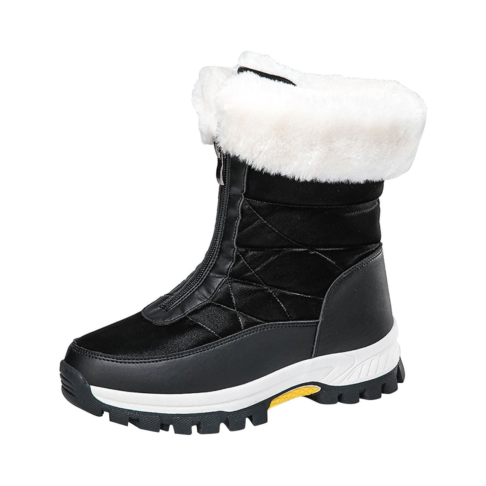 gakvbuo Snow Boots For Women Short Boots Winter Outdoor Snow Women's ...