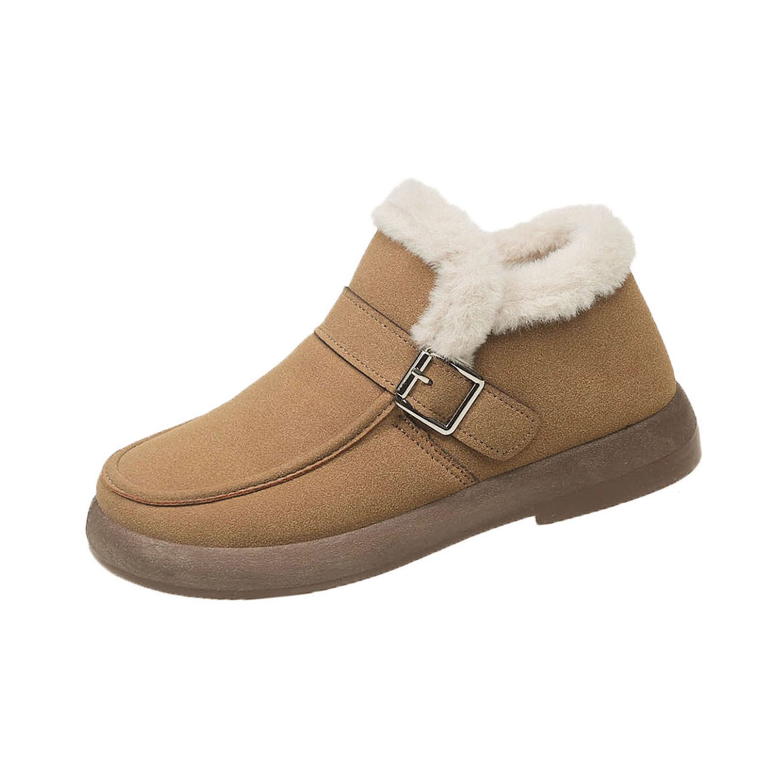 gakvbuo Snow Boots For Women Short Boots Women's Fashionable Casual ...