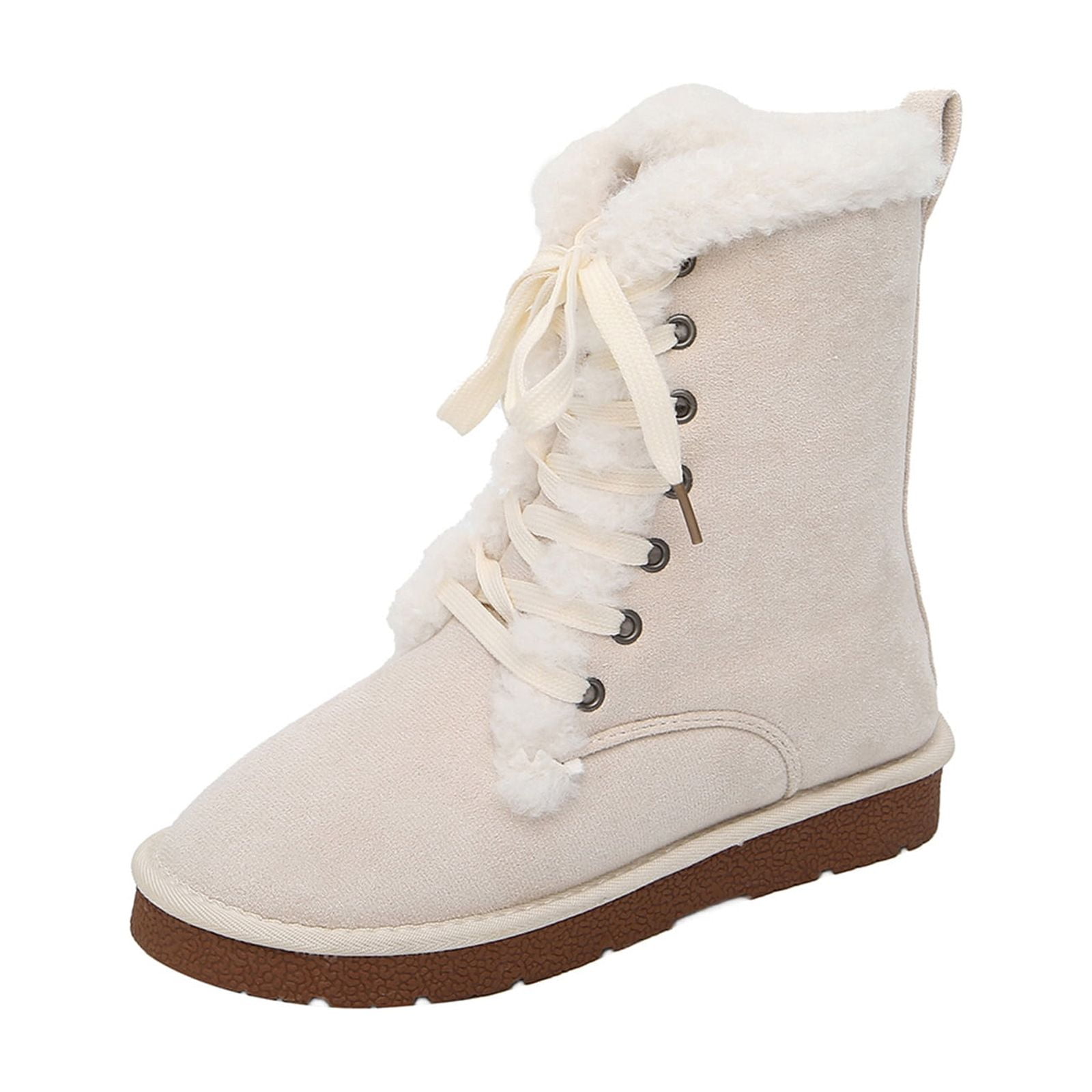 gakvbuo Snow Boots For Women Short Boots Women's Fashionable Winter ...